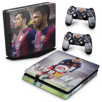 Adesivo Compatível PS4 Slim Skin - Fifa 16 - Pop Arte Skins - Outros ...