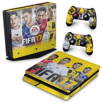 Adesivo Compatível PS4 Slim Skin - Fifa 17 - Pop Arte Skins - Outros ...