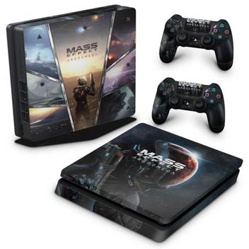 Adesivo Compatível PS4 Slim Skin - Mass Effect Andromeda - Pop Arte ...