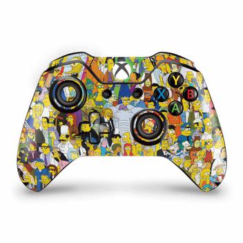 Adesivo Compatível Xbox One Fat Controle Skin - The Simpsons - Pop Arte ...
