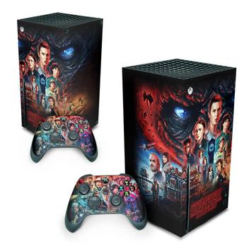 Adesivo Compatível Xbox Series X Skin - Stranger Things - Pop Arte ...