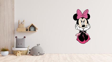 Adesivo de Parede Minnie Sentada - Lojinha da Luc - Adesivo de Parede ...