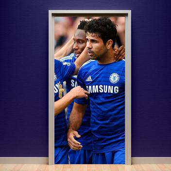 Adesivo De Porta Futebol Chelsea - 215X98Cm - Mix Adesivos - Adesivo ...