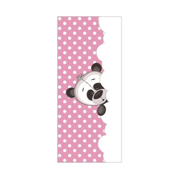 Adesivo Decorativo Porta Panda Infantil Rosa Quarto - ColorMyHome ...