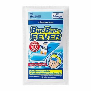 Adesivo Gel de Resfriamento Bye Bye Fever Para Crianças c/2 - Hisamitsu ...