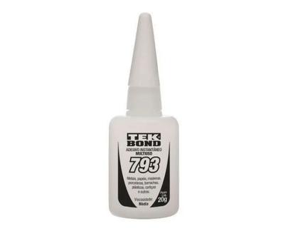 Adesivo Instantâneo 793 20GR - TekBond - Adesivos - Magazine Luiza