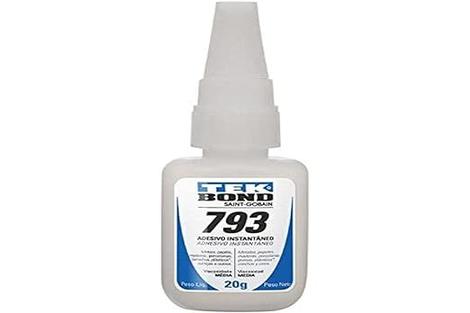 Adesivo Instantaneo TekBond 793 20g A Bico Antientupimento, unidade ...
