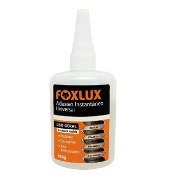 Adesivo Instantaneo Universal 100G Foxlux - Adesivos - Magazine Luiza