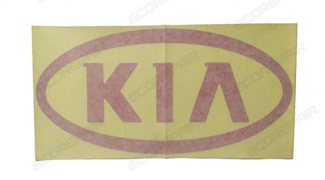 Adesivo KIA MOTORS Tampa Traseira Kia K2500 K4000 - Original ...