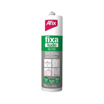 Adesivo Monta e Fixa Tudo Branco Uso Interno e Externo Afix - COFEMO ...
