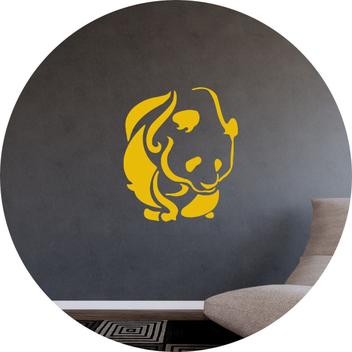 Adesivo Parede Sala Panda Gigante - Melhor Adesivo - Adesivo de Parede ...