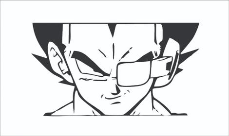 Adesivo Recorte Goku Ar Condicionado Dragon Ball Z Super - Gustavo ...