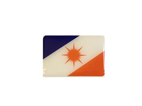 Adesivo Resinado Da Bandeira De Tocantins 5X3 Cm - Mundo Das Bandeiras ...