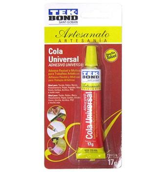 Adesivo / super cola universal 17g no blister - TEK BOND - Cola de ...