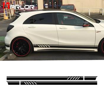 Adesivos De Saia Lateral Para Mercedes Benz AMG Classe a C W177 W205 ...