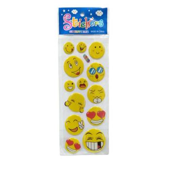 Adesivos Stickers coloridos - unidade cartela sortida - KIT - Adesivos ...