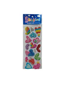 Adesivos Stickers coloridos - unidade cartela sortida - KIT - Adesivos ...