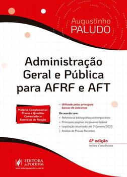Administração Geral e Pública Para AFRF e AFT - 4ª Edição (2020 ...