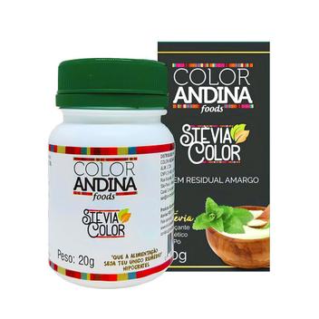 Adoçante Color Andina Foods Stevia - 20g - Adoçante - Magazine Luiza
