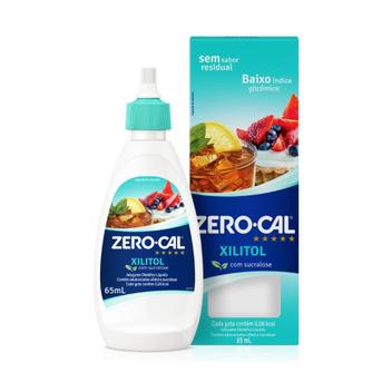 Adoçante Zero Cal Xilitol com Sucralose 65ml - Zerocal - Adoçante ...