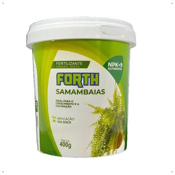 Adubo Forth Samambaia - Balde - 400g - Forth Jardim - Adubo para Plantas - Magazine Luiza