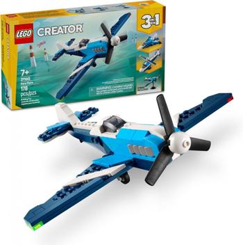 Aeronave Lego Creator Avião De Corrida - Lego 31160 - Aviões e ...