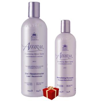 Affirm Shampoo Normalizing 475Ml + 5 In 1 Reconstrutor 950Ml - Avlon ...
