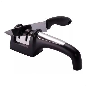 Afiador de Facas Tramontina Profio Dupla Face Diamantada ABS e Aço Inox ...