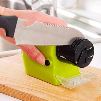 Afiador Elétrico Portátil Ideal Afiar Facas Cozinha E Facões - Guiro ...