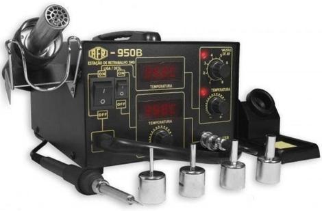 Afr Max 950B - Estacao De Retrabalho/Solda Dupla 220 Volts - Acessórios ...