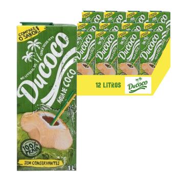 Água de Coco Ducoco 1 litro (12 unidades) - Água de Coco - Magazine Luiza