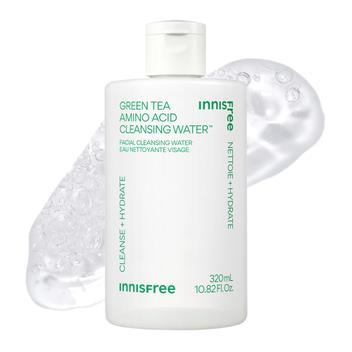 Água de limpeza isenta de chá verde hidratante de aminoácidos 300ml ...
