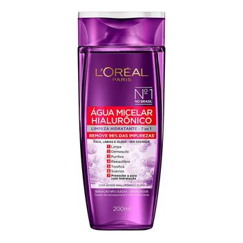Água Micelar Hialurônico Loreal Paris 200ml - Procosa - Água Micelar ...