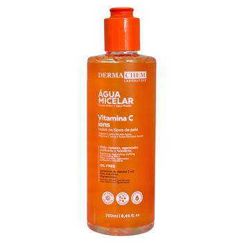 Água Micelar Vitamina C Regenerador Clareia Dermachem 250ml - Água ...