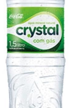 Água Mineral com gás 1,5L com 6 unidades - Crystal - COCA-COLA - Água ...
