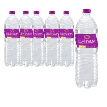 Água Mineral Com gás Levíssima 1,5Litros Fardo 6unidades - Água Mineral ...