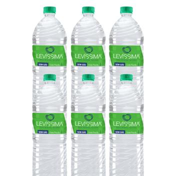 Água Mineral Sem Gás Levíssima 1,5Litros Fardo 6unidades - LEVISSIMA ...