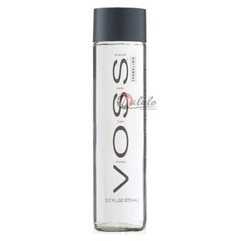 Água Voss Com Gás Importada Garrafa de Vidro 375ml - Água Mineral ...