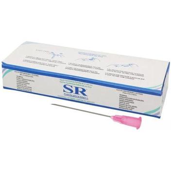 Agulha Descartável 40x1,20mm (18g x 1 1/2) Caixa com 100 Unidades SR ...