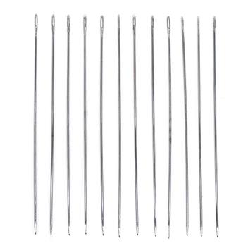 Agulha para Costura Longa 15cm - 12 Agulhas - NYBC - Agulha de Mão ...