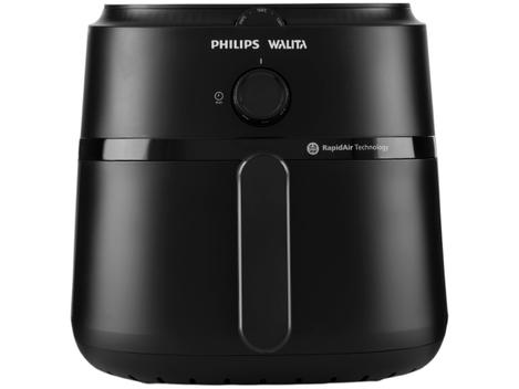 Air Fryer Philips Walita Série 1000 XL NA130 Preta com Timer 6,2L ...