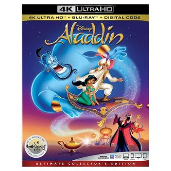 Aladdin 4K UHD Blu-ray - Edição Disney (EUA/CE/UD1/BD1/UD) - Livros de ...
