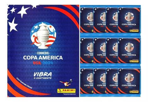 Álbum Completo Copa América Usa 2024 Capa Dura 430 Figurinha - Panini ...