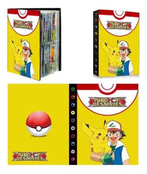 Álbum de Cartas Pokémon - Capacidade Para 240 Cards - Quinton - Jogo de ...