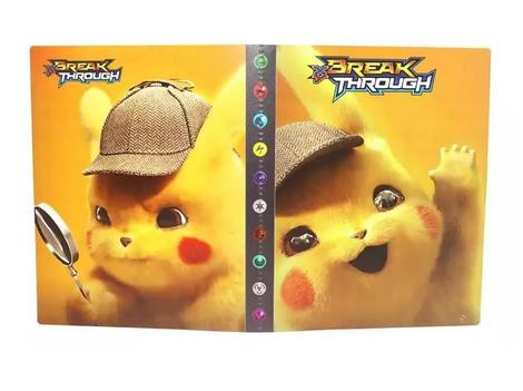 Álbum de Cartas Pokémon - Capacidade Para 240 Cards - Quinton - Jogo de ...