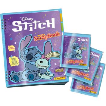 Álbum Disney Stitch Super Scrapbook + 50 Figurinhas 10 Env - Panini ...