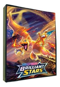 Álbum Fichário Pokémon Pasta Porta 180 Cards Charizard Gpk ...