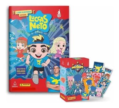 Álbum Luccas Neto + 80 Figurinhas + 20 Cards + Porta Cards. - Deck de ...