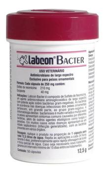 Alcon Labcon Bacter 50 Cápsulas - Antibiótico Pet - Magazine Luiza