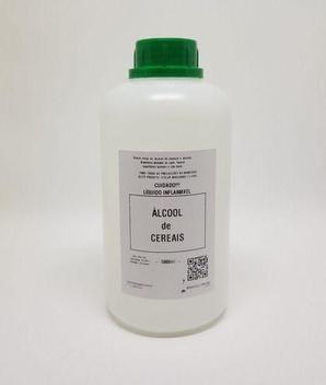Álcool De Cereais - Puro - Com 1000ml - BIANQUIMICA - Álcool de Limpeza ...